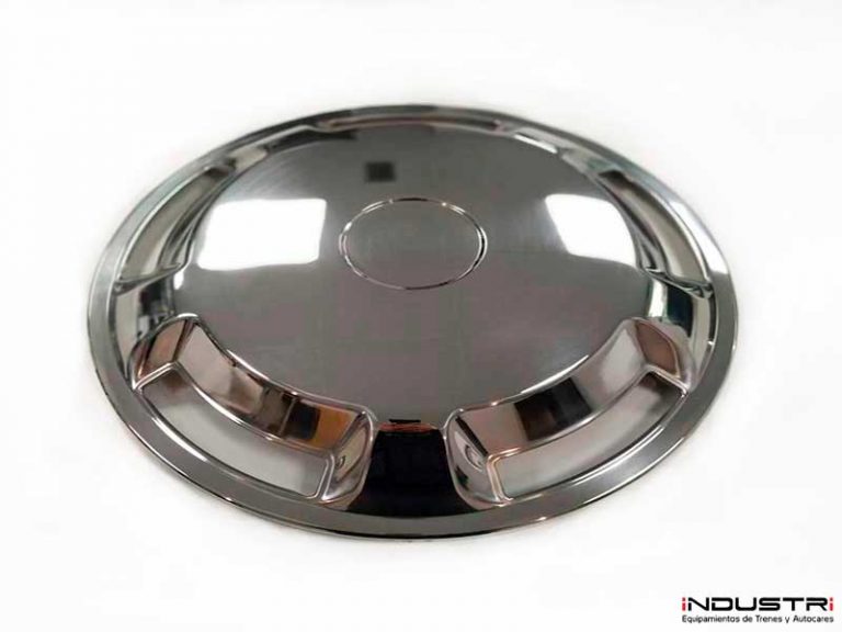 Custom manufacturing of hubcaps for buses - INDUSTRI